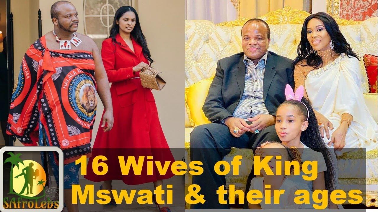 16 Wives of king Mswati III & their ages – Ezweni News